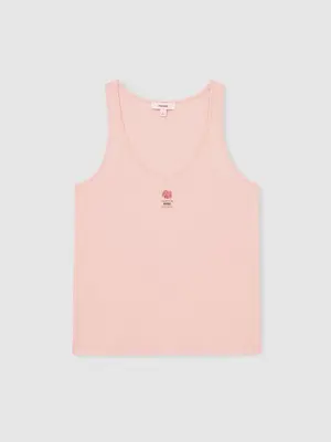 NEW YORK BOTANICAL GARDENS Teigan Nybg Floral Emblem Vest