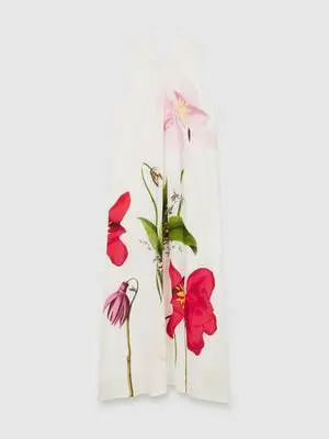 NEW YORK BOTANICAL GARDENS Aria Nybg Floral Print Maxi Dress