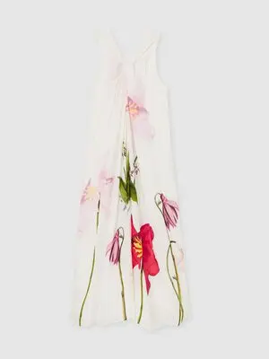 NEW YORK BOTANICAL GARDENS Aria Nybg Floral Print Maxi Dress