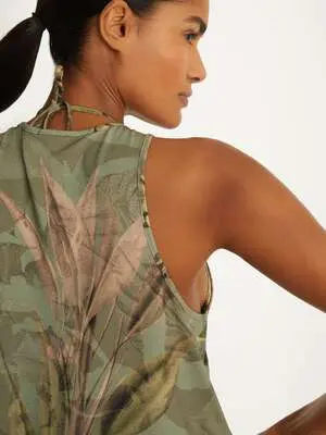 NEW YORK BOTANICAL GARDENS Nybg Floral Scoop-neck Vest
