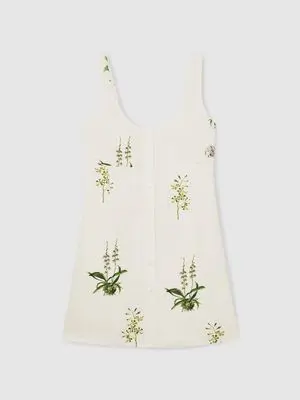 NEW YORK BOTANICAL GARDENS X Dorethea Linen Mini Dress