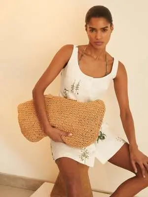 NEW YORK BOTANICAL GARDENS X Dorethea Linen Mini Dress