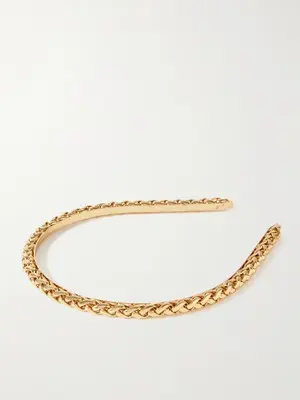 JENNIFER BEHR Ari Headband - Gold