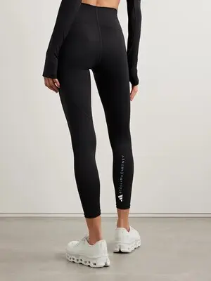 Adidas By Stella McCartney Truestrength Stretch Recycled Leggings - Black