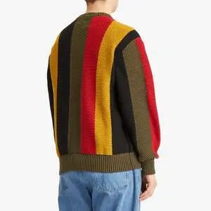 PATTA Honeycomb Knit Striped Jumper