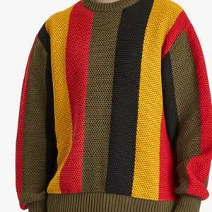 PATTA Honeycomb Knit Striped Jumper