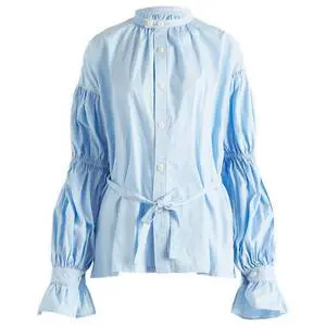 BEAMS Bow Long Sleeve Shirt
