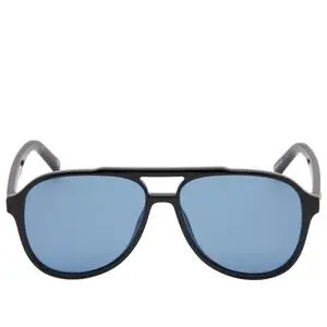 Le Specs Tragic Magic Aviator Sunglasses - Black/navy
