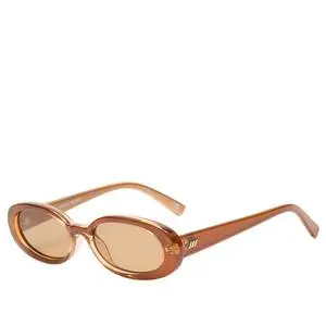 Le Specs Outta Love Sunglasses - Caramel/tan