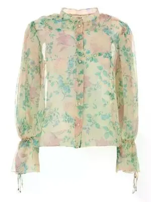 Chloé Printed Blouse - Neutrals
