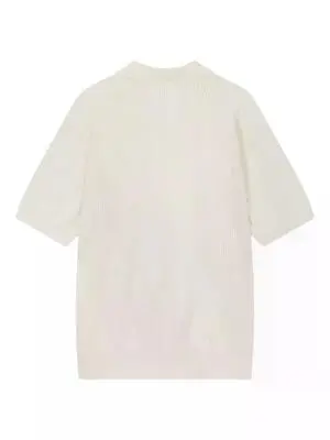 STUDIO TOMBOY Ribbed Polo T-shirt