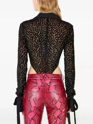 Roberto Cavalli V-neck Bodysuit