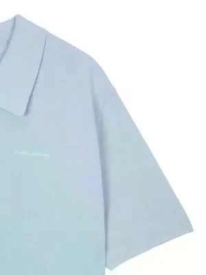 STUDIO TOMBOY Ribbed Polo - Blue