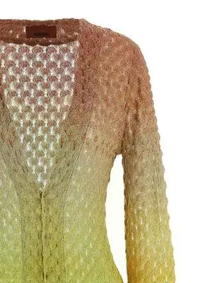 Missoni Open-knit Cardigan - Yellow