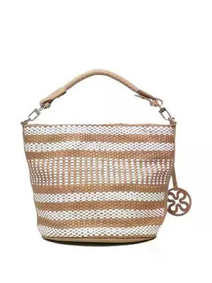 V°73 Stefanie Woven Bucket Bag
