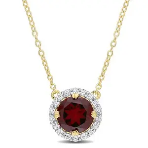 Julianna B. Garnet Necklaces