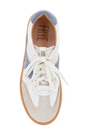 Frye Milly Low Top Sneakers - Ivory Azul
