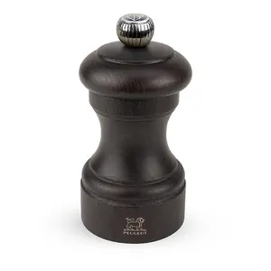 PEUGEOT Bistro Wood Salt Mill, 4 - Brown