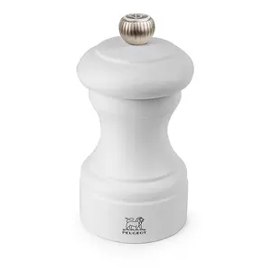 PEUGEOT Bistro Wood Salt Mill, 4 - White
