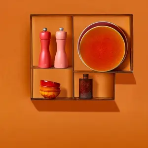 PEUGEOT Tahiti Duos Salt And Pepper Mill Set, 6 - Orange