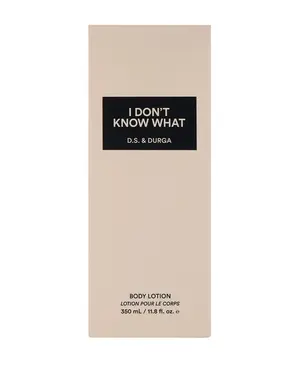 DS & DURGA I Don't Know What Body Lotion 11.8 Oz