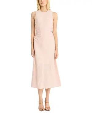 LUXELY Drift Woven Midi Dress