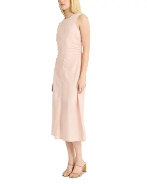 LUXELY Drift Woven Midi Dress