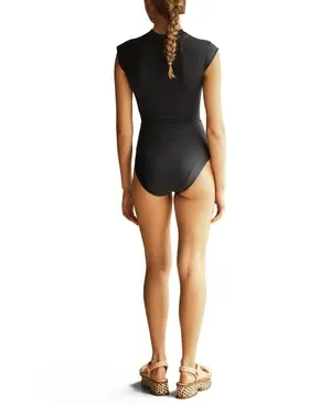 AUR OCEA Nero Panelled One-piece