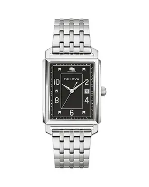 Bulova Frank Sinatra The Very Thought Of You Watch - Black/silver