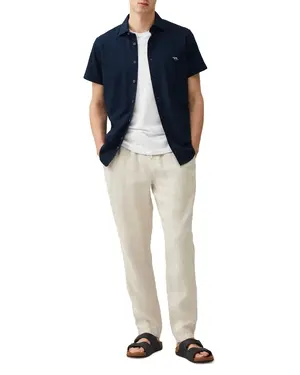 Rodd & Gunn Airtex Short Sleeve Slim Fit Shirt
