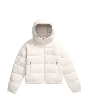The North Face Hydrenalite Down Hoodie - White Dune