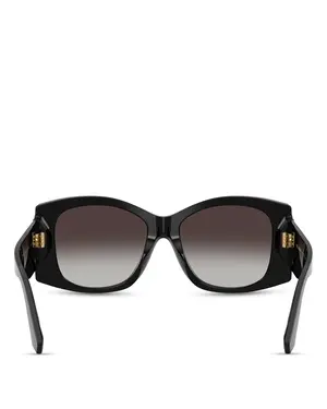 Dolce & Gabbana Butterfly Sunglasses, 54mm - Black