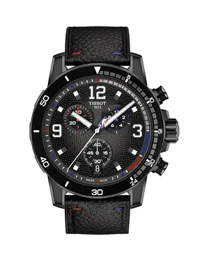 TISSOT Supersport Nba Special Edition Chronograph, 45mm - Black/black