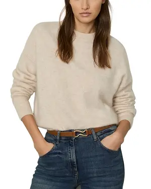 REISS Scarlett Hardware Interest Leather Belt