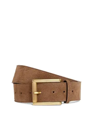 REISS Rosie Roller Buckle Belt - Tan