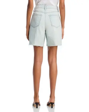 Aqua Bermuda Shorts