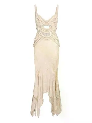 Roberto Cavalli Rope-embellished Dress