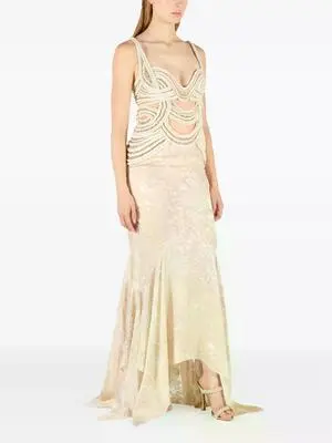 Roberto Cavalli Rope-embellished Dress