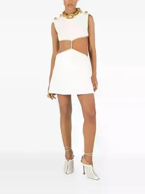 Roberto Cavalli Cut-out Sleeveless Dress