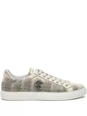 Roberto Cavalli Snake-effect Sneakers