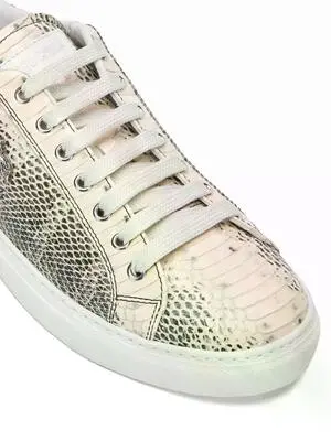 Roberto Cavalli Snake-effect Sneakers
