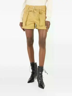 Roberto Cavalli Belted Shorts
