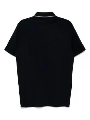 Paul & Shark Contrasting Details Polo Shirt - Blue
