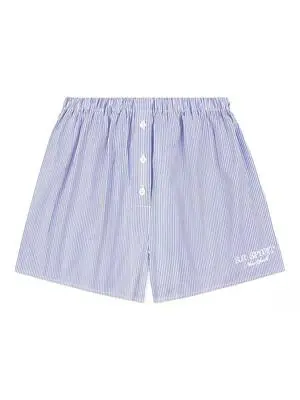 Sporty & Rich Light Wash Shorts For Women