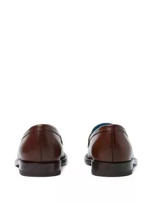 SCAROSSO Rose-embellished Loafers