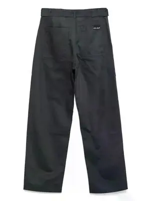 Maison Kitsuné Belted Trousers