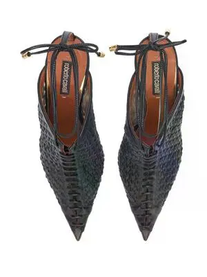 Roberto Cavalli Leather Pumps