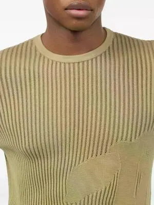 Roberto Cavalli Ribbed T-shirt