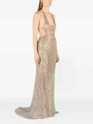 Roberto Cavalli Sequin-embellished Dress