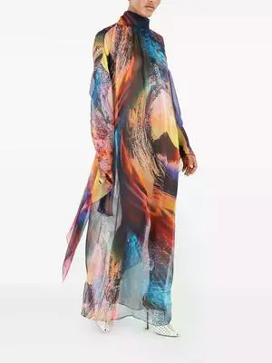 Roberto Cavalli Printed Dress